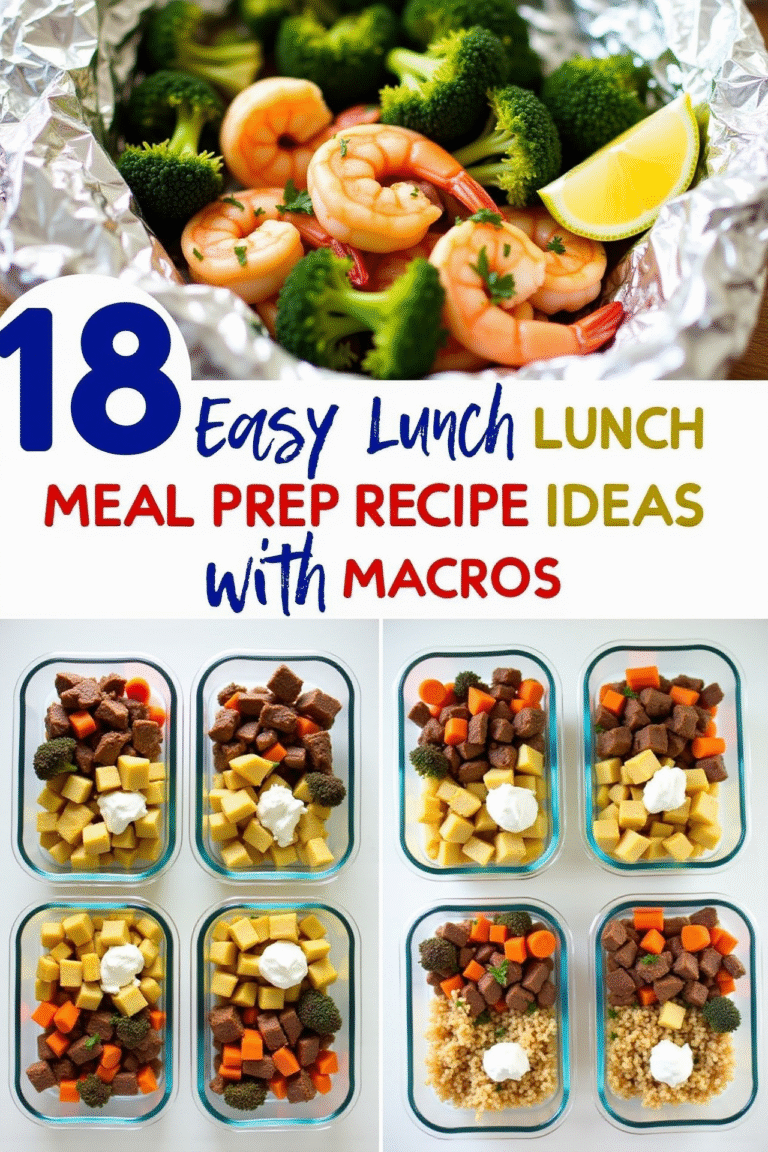 18 Effortless Meal Prep Lunch Ideas for Weight Loss Success - Macro ...