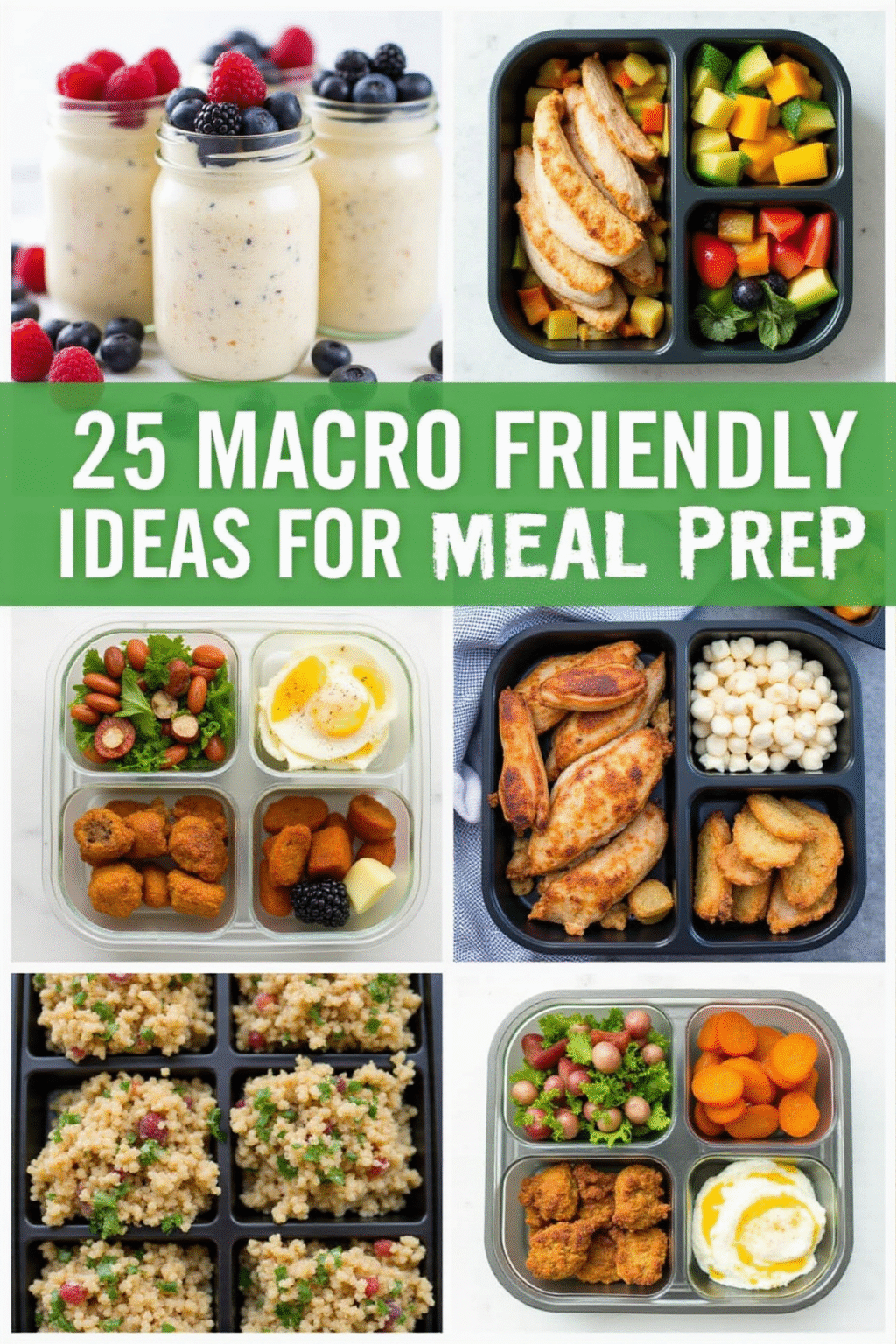 Macro Mastery: 25 Meal Prep Recipes to Fuel Your Fitness Goals - Macro ...