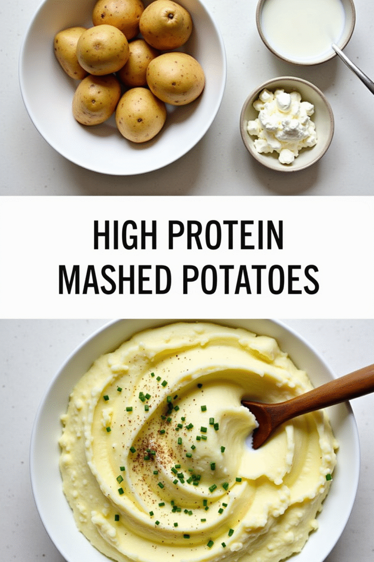 Protein-Packed Cottage Cheese Mashed Potatoes: Creamy, Healthy, and ...